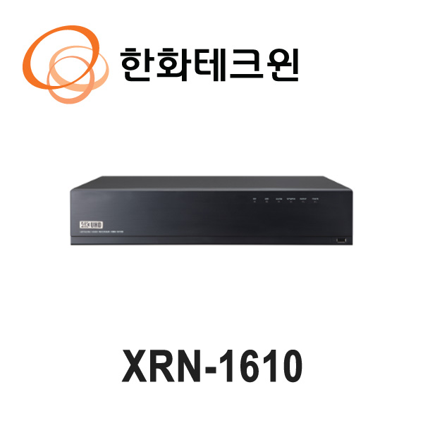 한화비전(한화테크윈),XRN-1610 한화비전 4K UHD 16채널 NVR