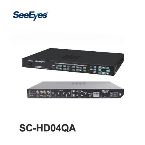 씨아이즈,SC-HD04QA 씨아이즈 HD-SDI/HDMI 4분할기