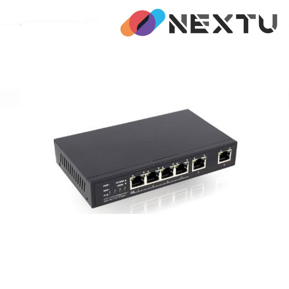 NEXT,NEXT-POE6006GF-60 Port 10/100/1000T POE + 2-Port 10/100/1000T ...